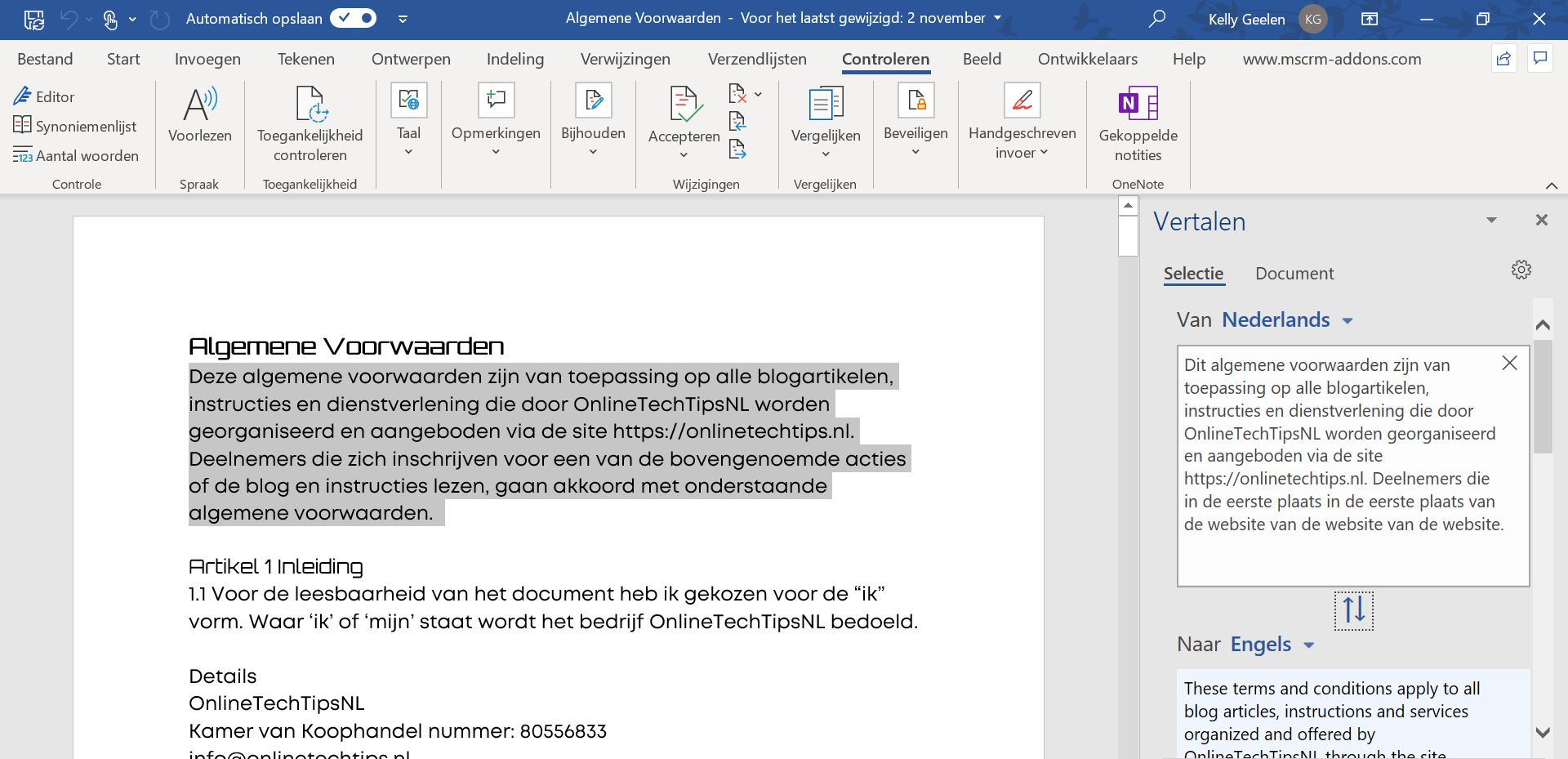 Top 25 tips voor Word - OnlineTechTips